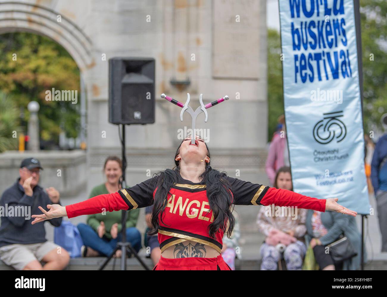 January 24, 2025, Christchurch, New Zealand: RACHEL ATLAS, part of the ...