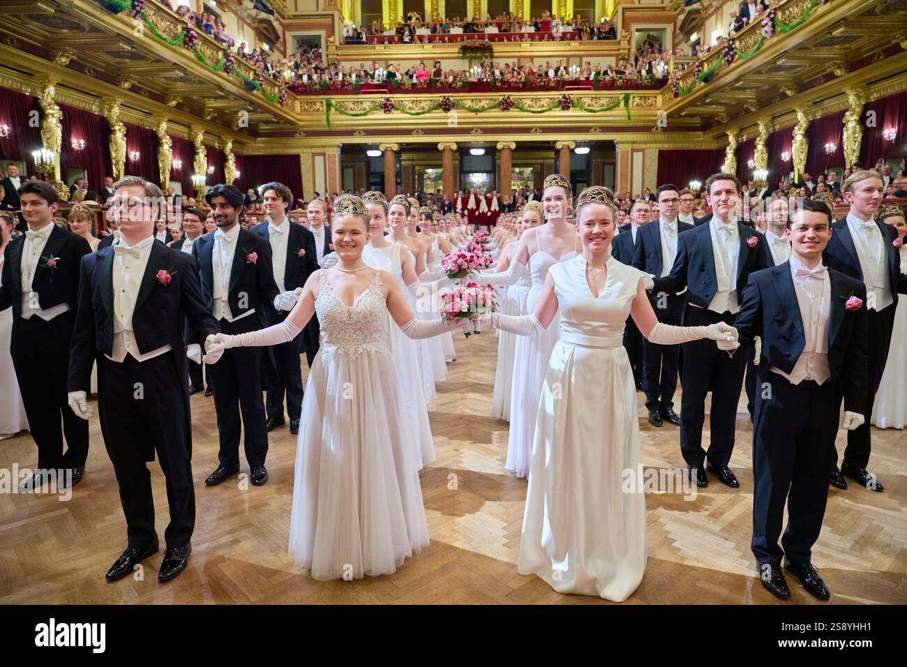 82nd Vienna Philharmonic Ball 2025 at Musikverein in Vienna, Austria ...
