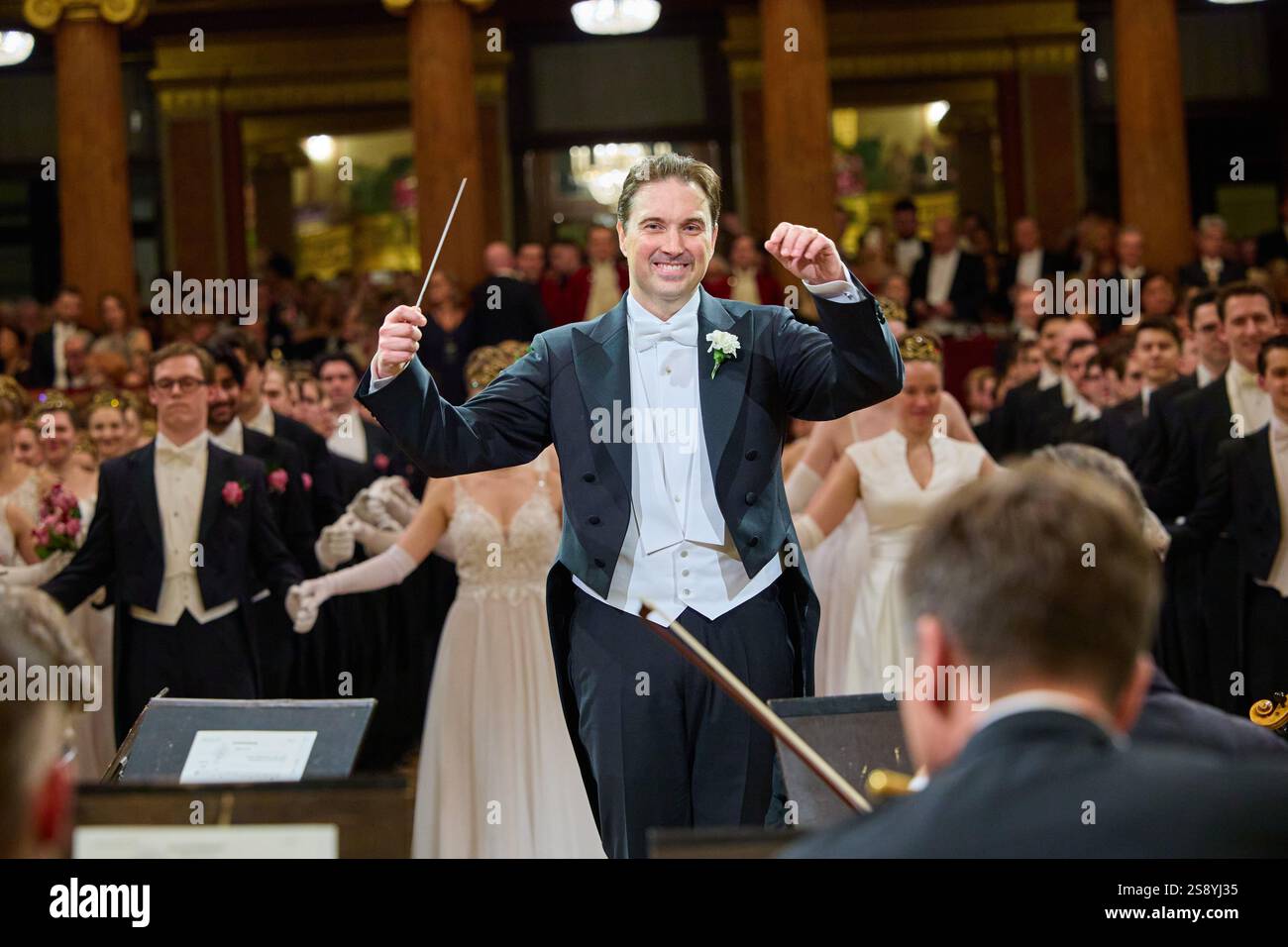 82nd Vienna Philharmonic Ball 2025 at Musikverein in Vienna, Austria ...
