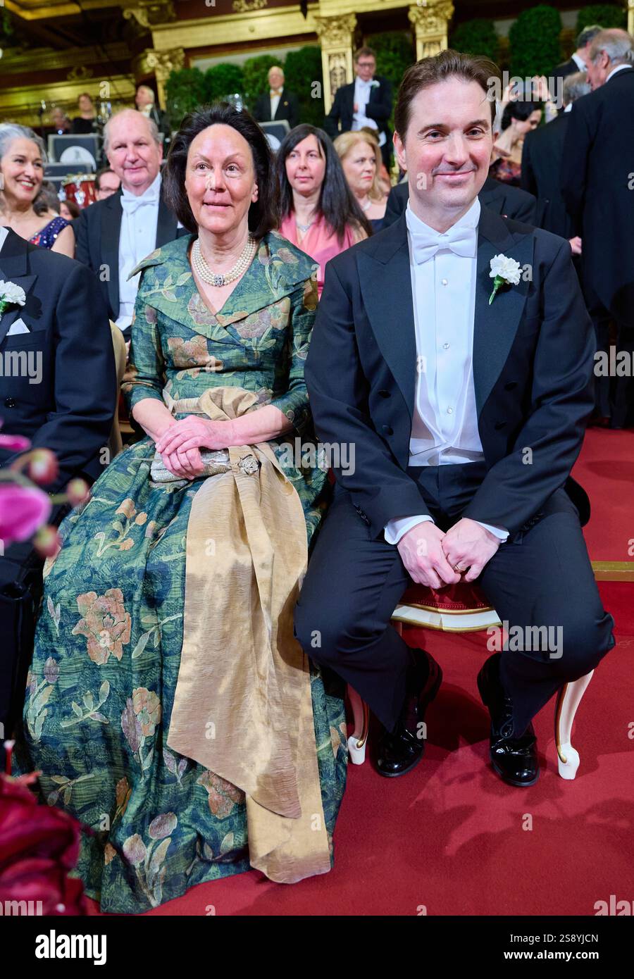 82nd Vienna Philharmonic Ball 2025 at Musikverein in Vienna, Austria ...