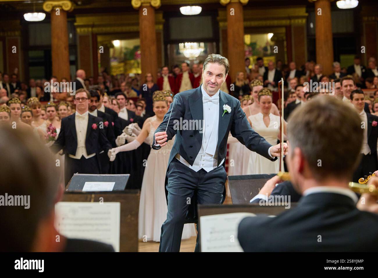 82nd Vienna Philharmonic Ball 2025 at Musikverein in Vienna, Austria ...