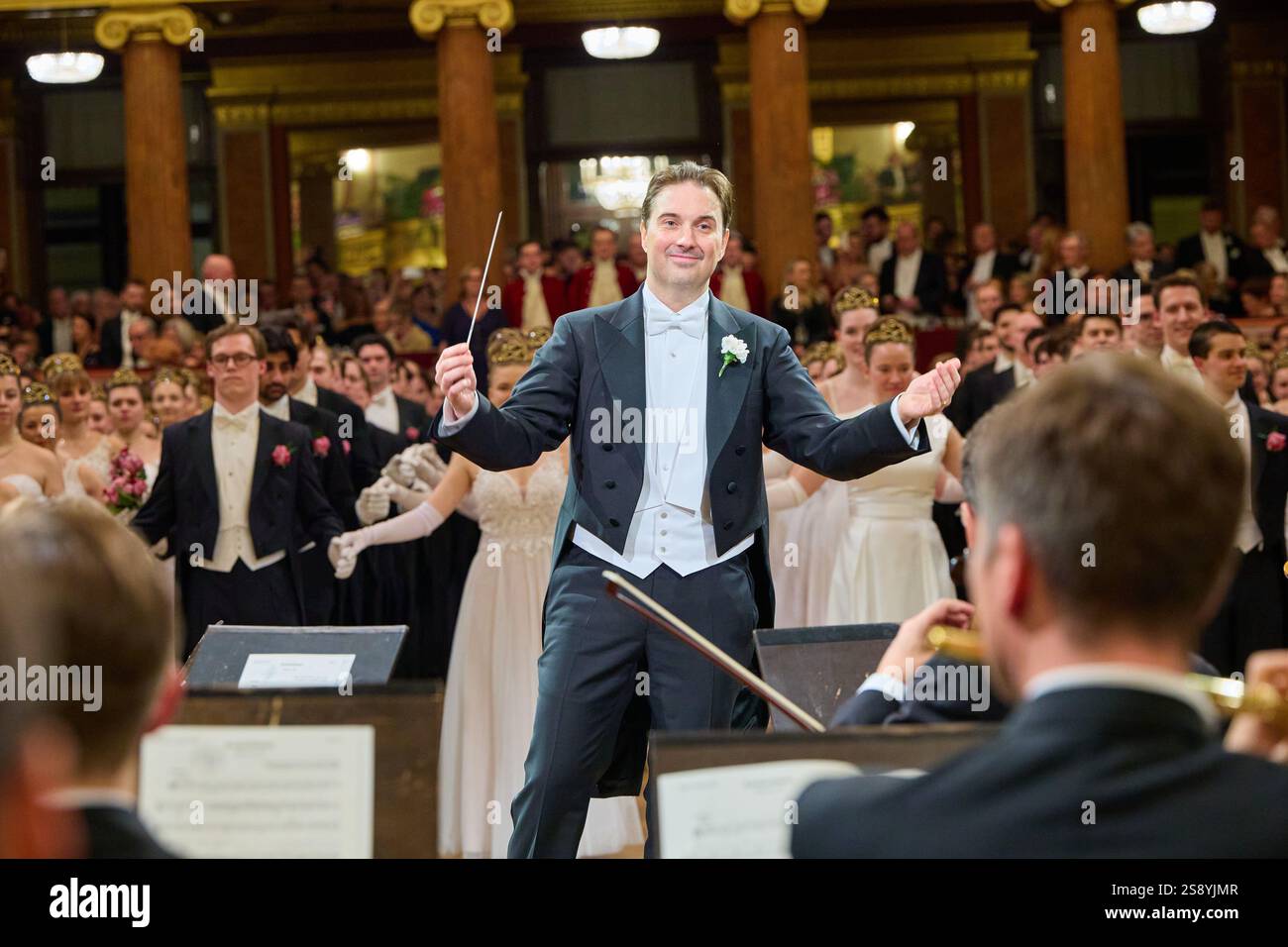 82nd Vienna Philharmonic Ball 2025 at Musikverein in Vienna, Austria ...