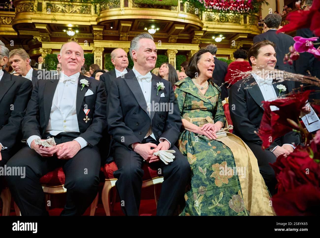 82nd Vienna Philharmonic Ball 2025 at Musikverein in Vienna, Austria ...