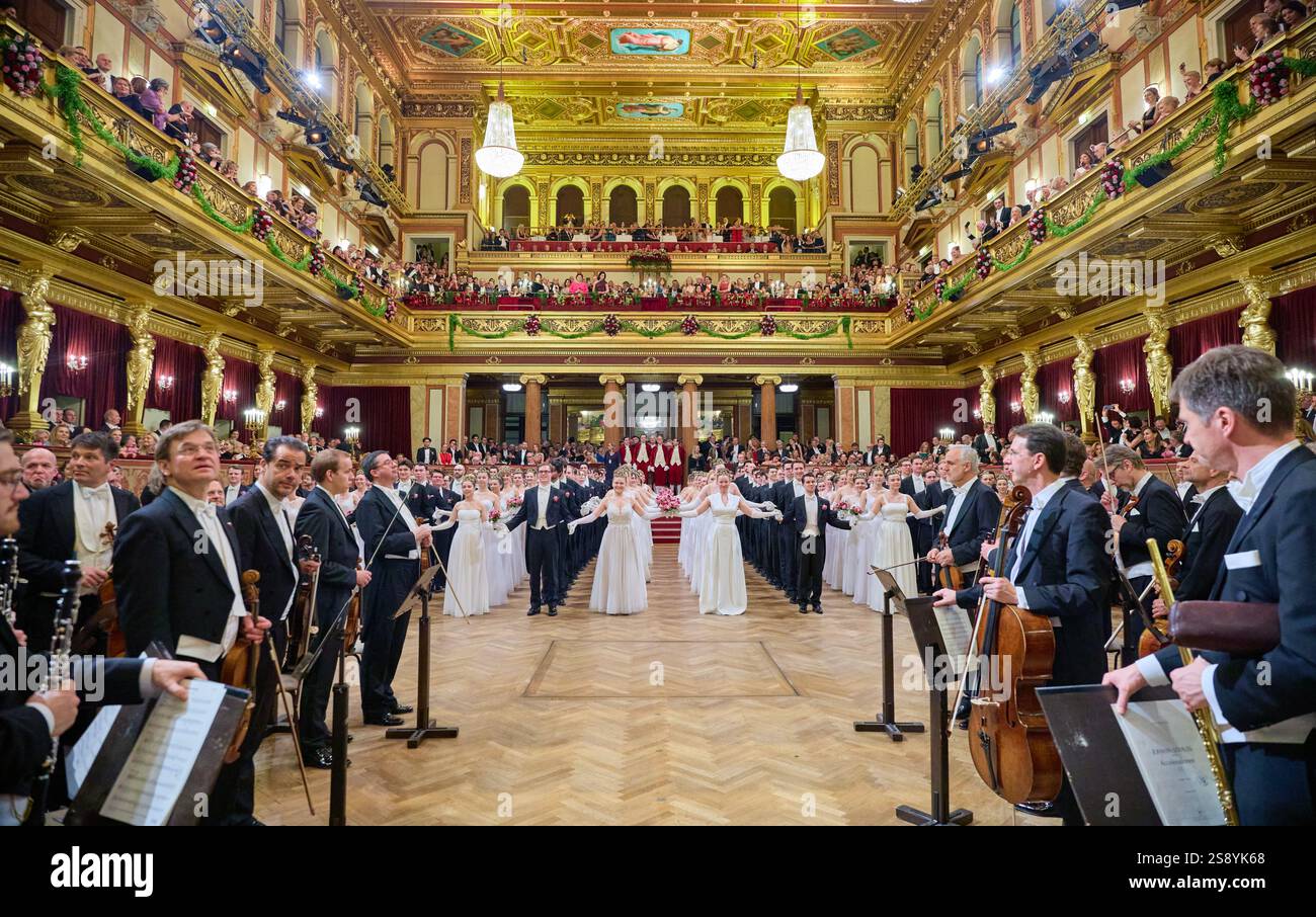 82nd Vienna Philharmonic Ball 2025 at Musikverein in Vienna, Austria ...