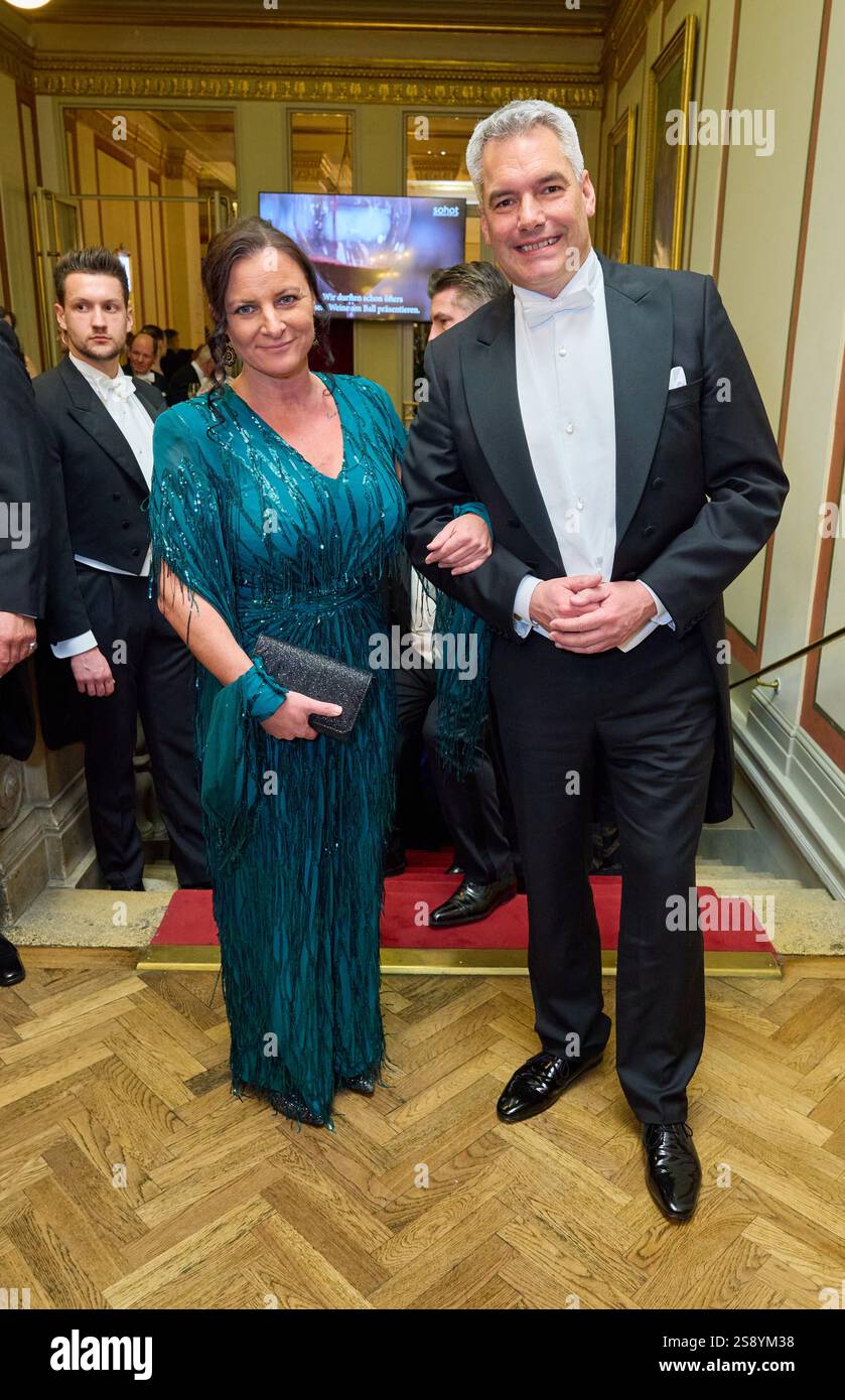 82nd Vienna Philharmonic Ball 2025 at Musikverein in Vienna, Austria ...