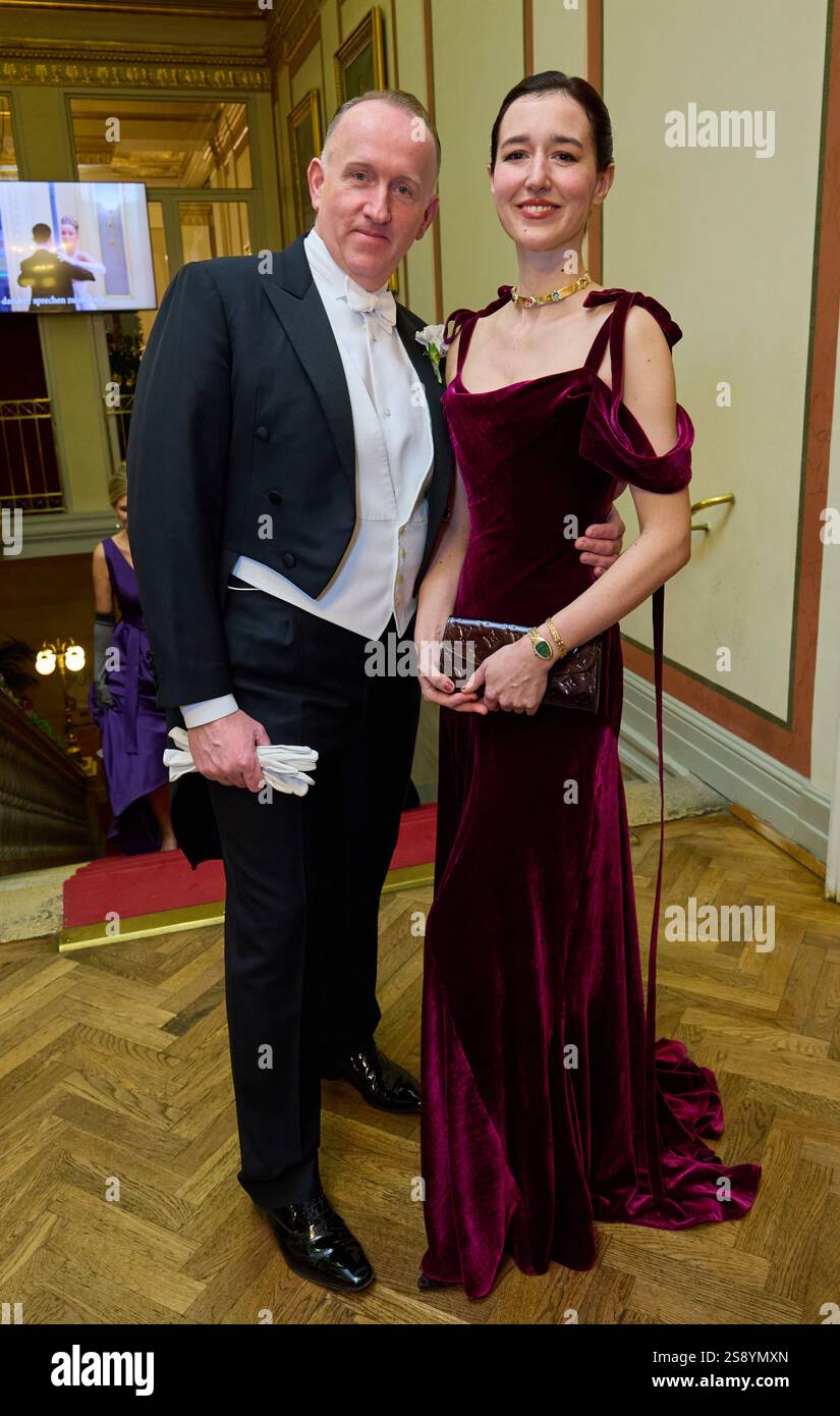 82nd Vienna Philharmonic Ball 2025 at Musikverein in Vienna, Austria ...