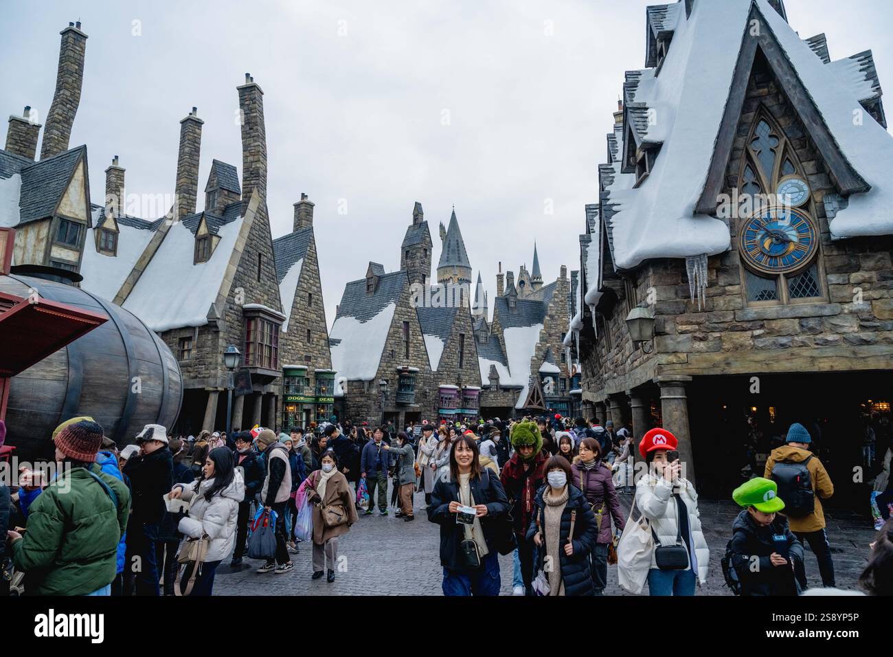 Osaka, Japan - January 9, 2024:The Wizarding World of Harry Potter in ...