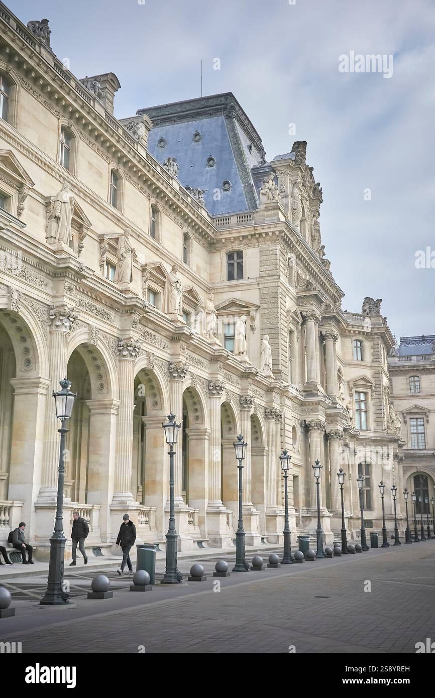 Louvre museum, Paris, France Stock Photo - Alamy