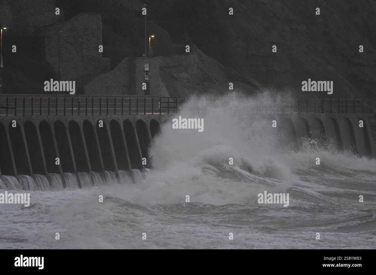 Image ©Licensed to Parsons Media. 24/01/2025. Folkestone, United ...
