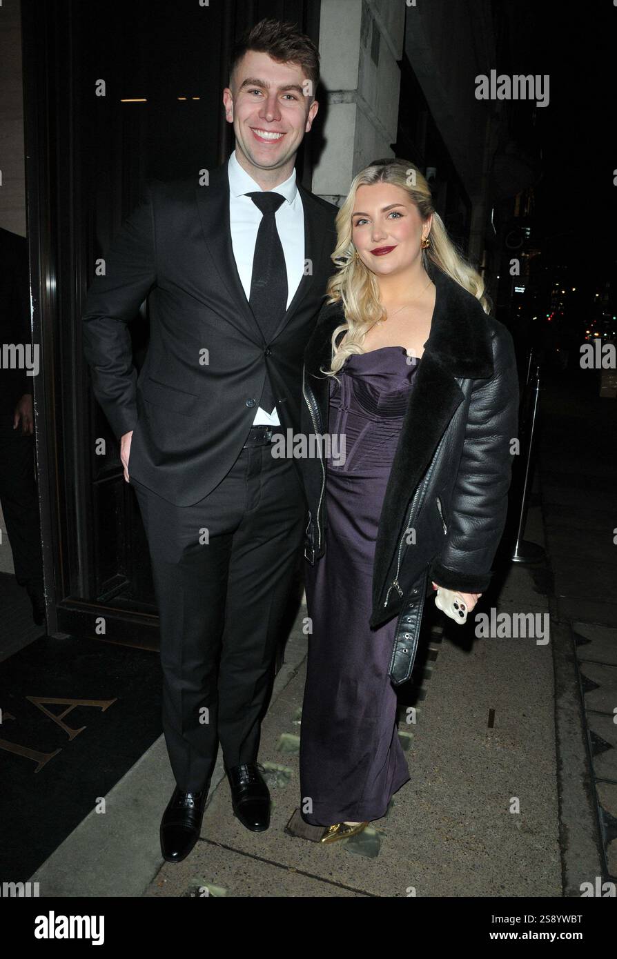 James Rutter and Amber Rutter at The Sunday Times Sportswomen of the ...
