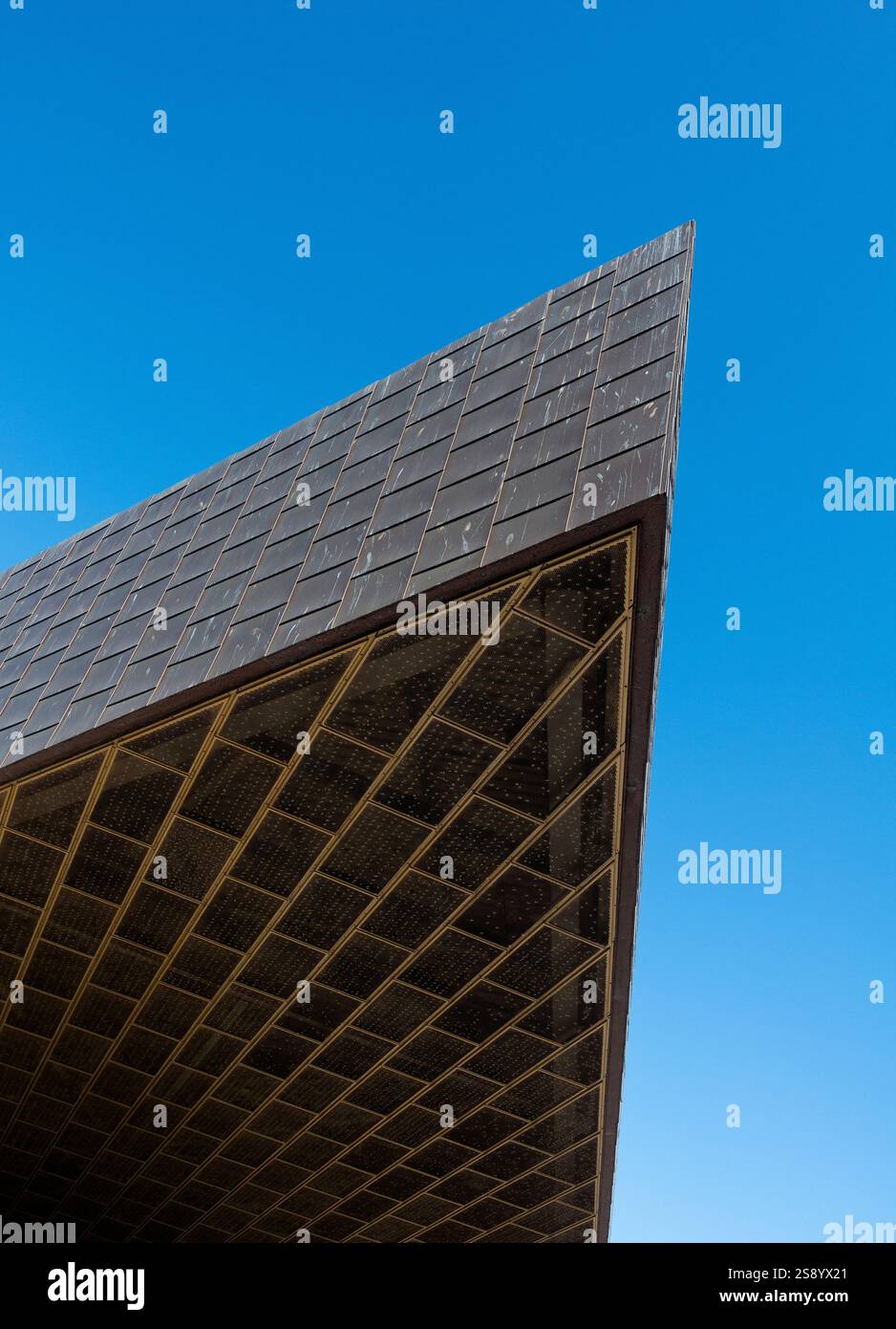 Innovative architectural design of ADSA supermarket in Hayle, Cornwall ...