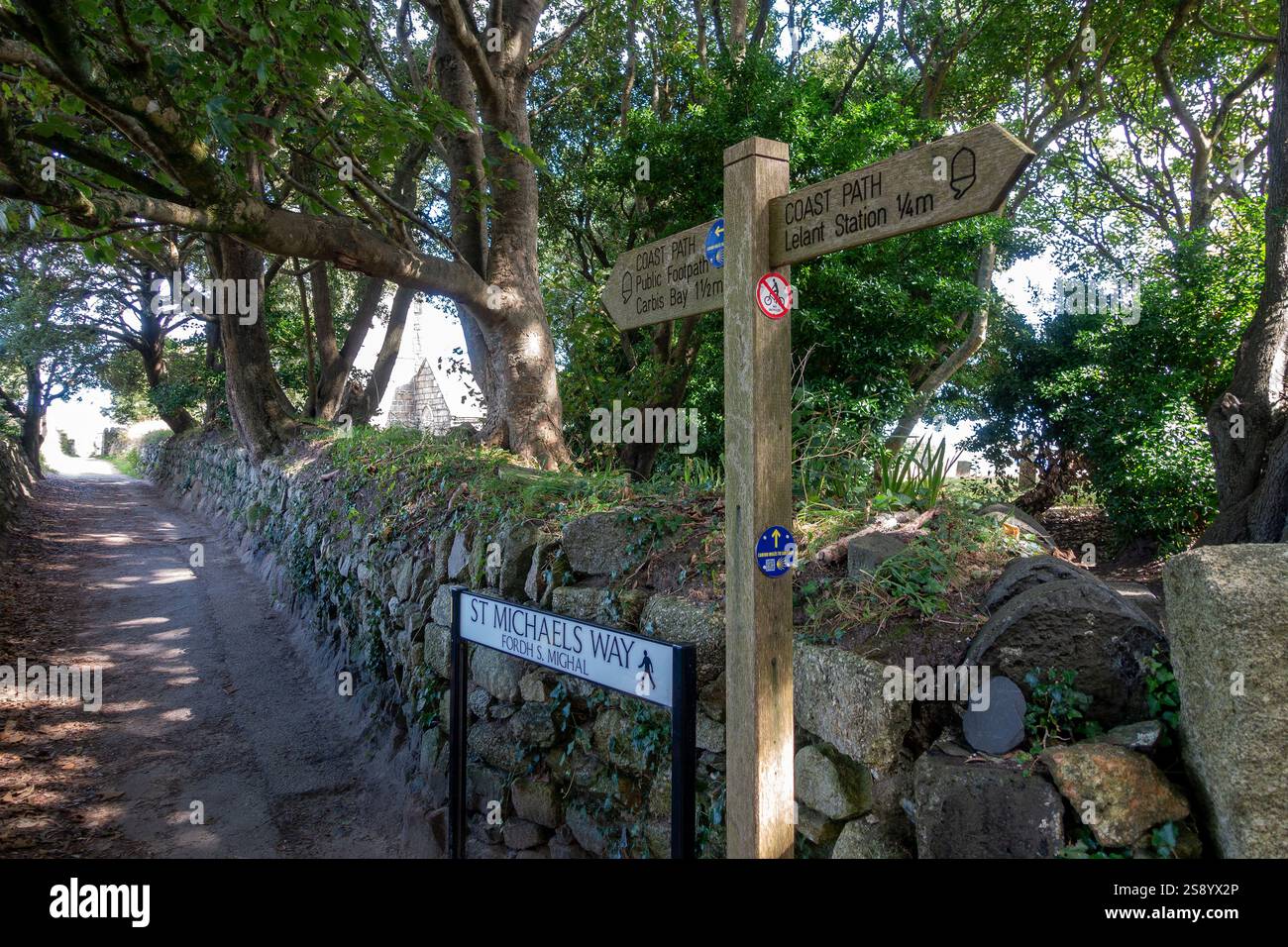 The start point of St Michael's Way on the Camino Ingles an ancient ...