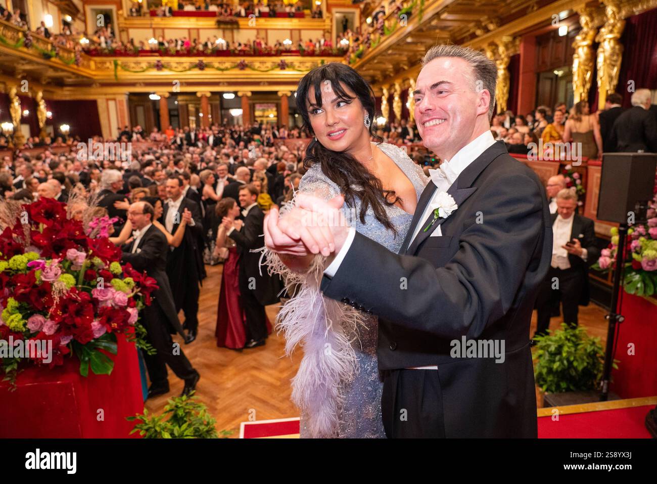 82nd Vienna Philharmonic Ball 2025 at Musikverein in Vienna, Austria ...