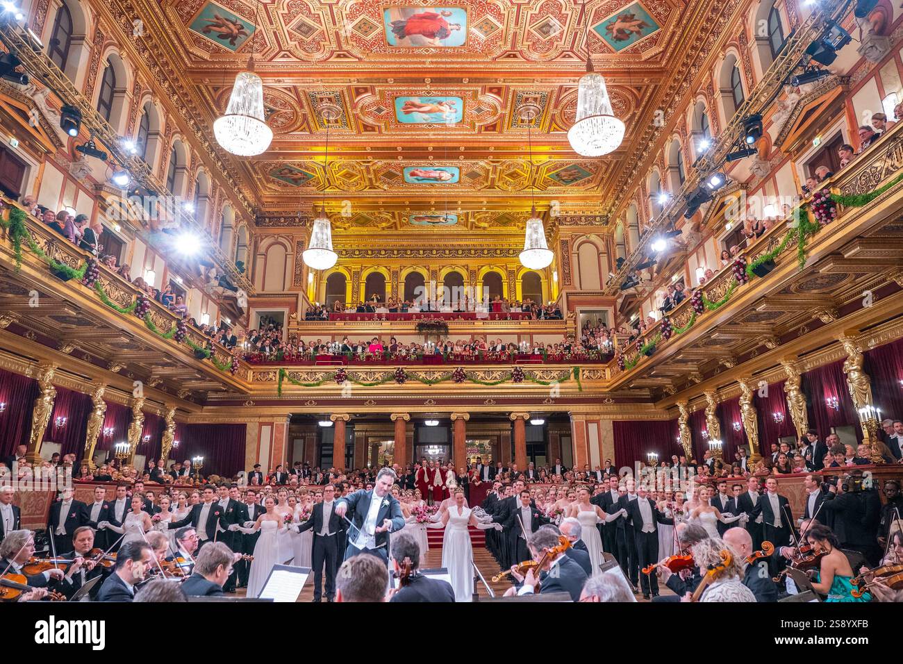 82nd Vienna Philharmonic Ball 2025 at Musikverein in Vienna, Austria ...
