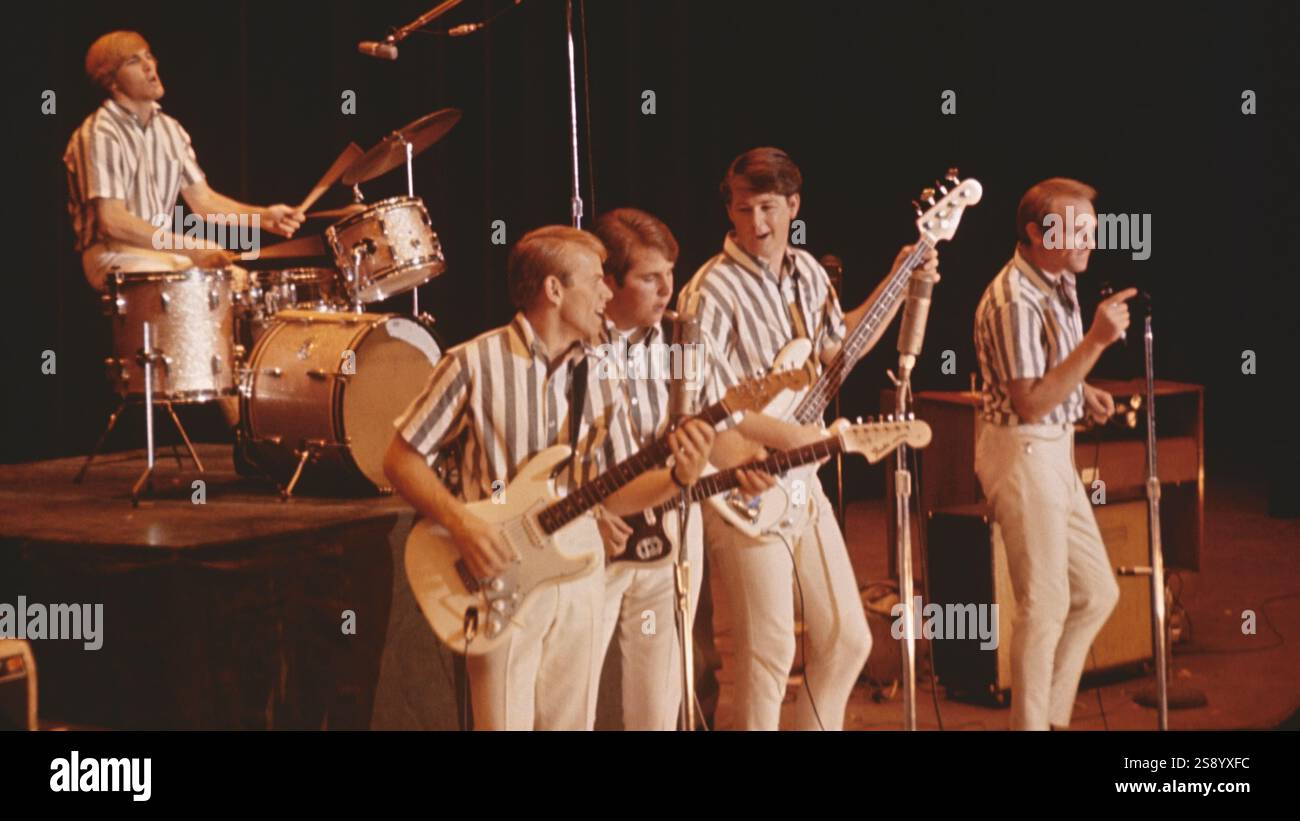 BRIAN WILSON, BEACH BOYS, MIKE LOVE, AL JARDINE, CARL WILSON and DENIS ...