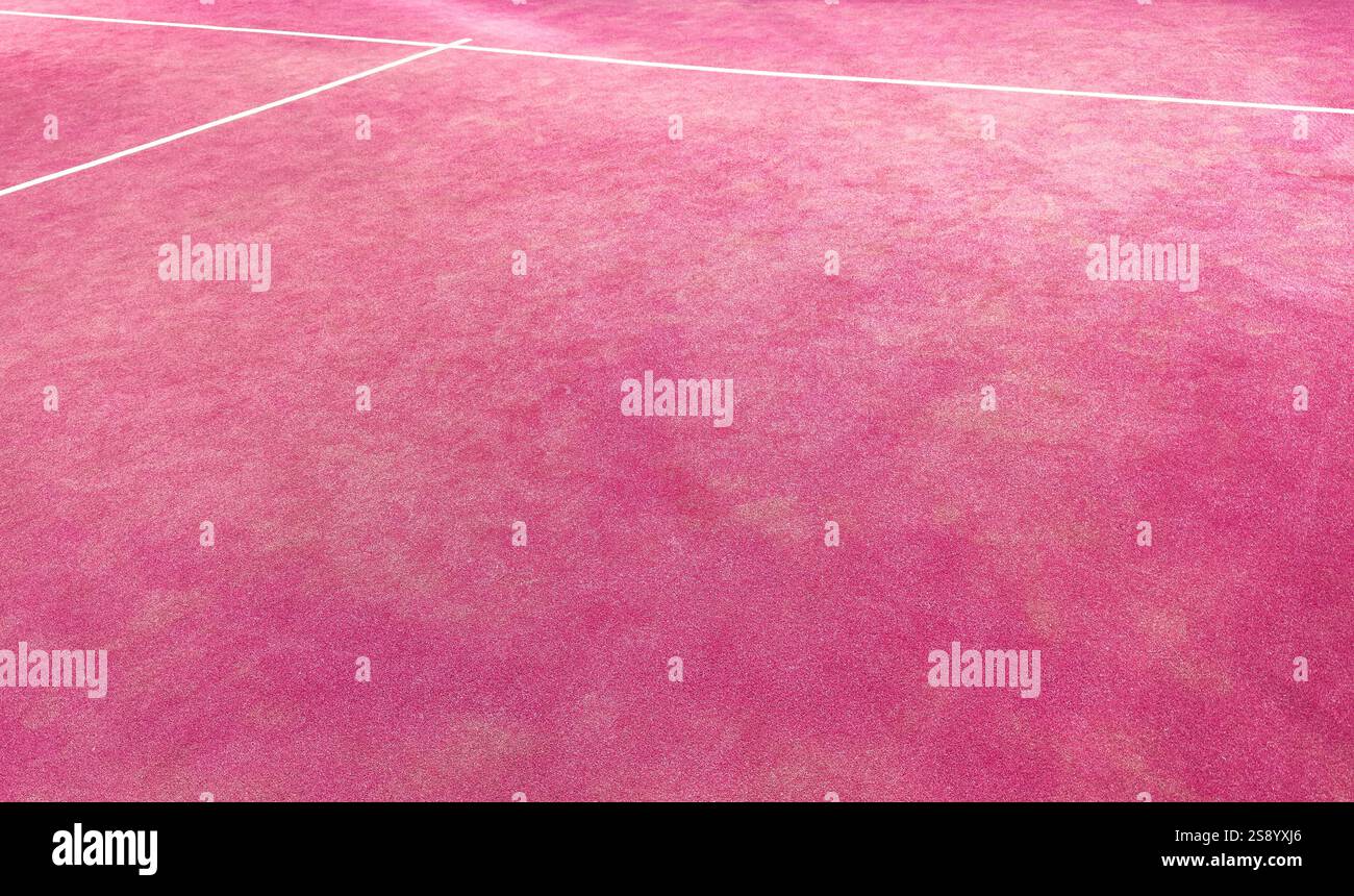 Tennis Padel fuchsia pink grass turf synthetic artificial texture Stock ...