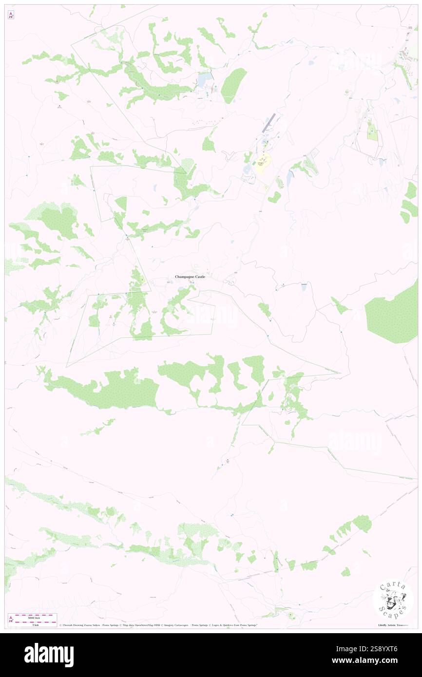 The Matterhorn, uThukela District Municipality, ZA, South Africa ...