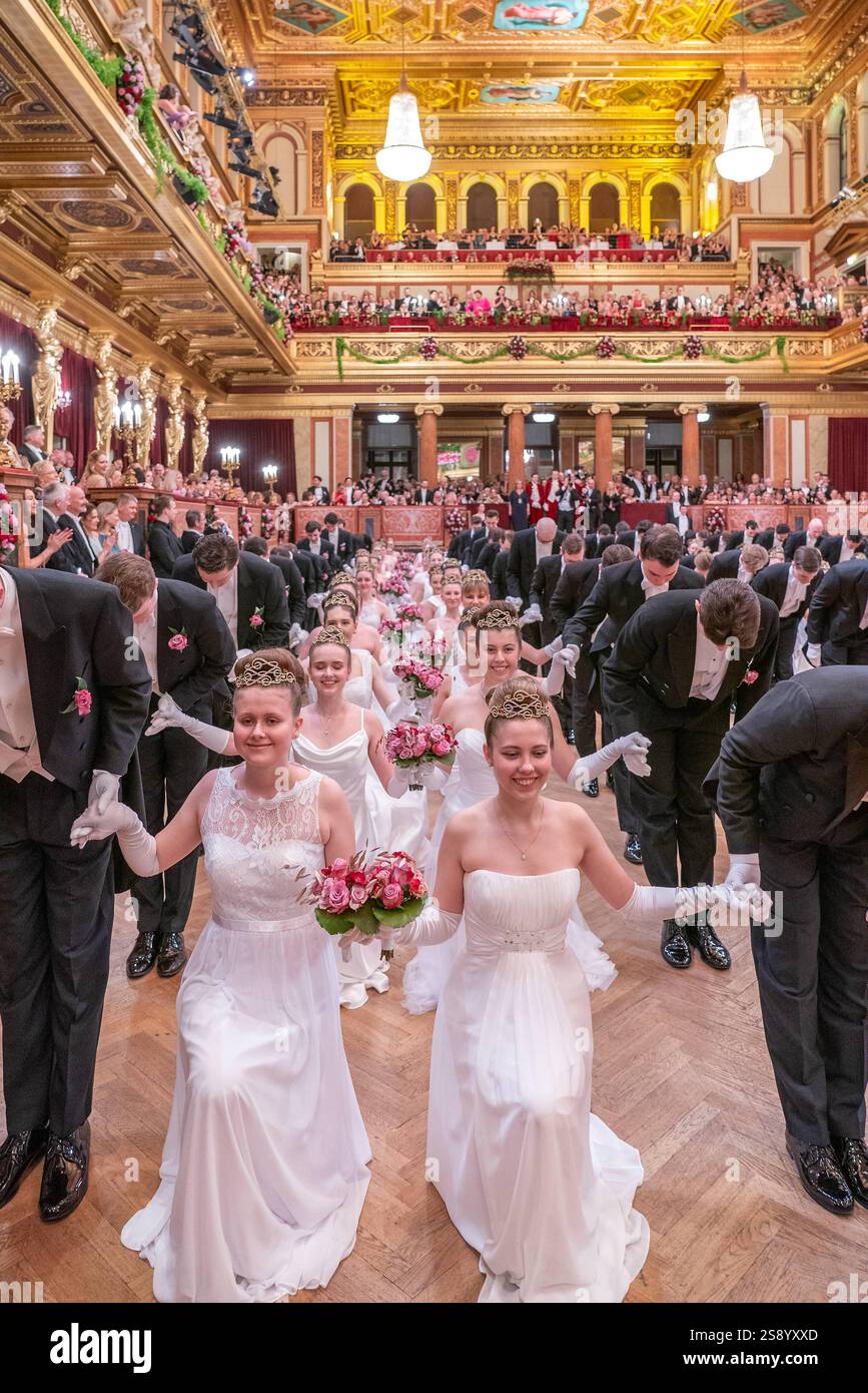 82nd Vienna Philharmonic Ball 2025 at Musikverein in Vienna, Austria ...