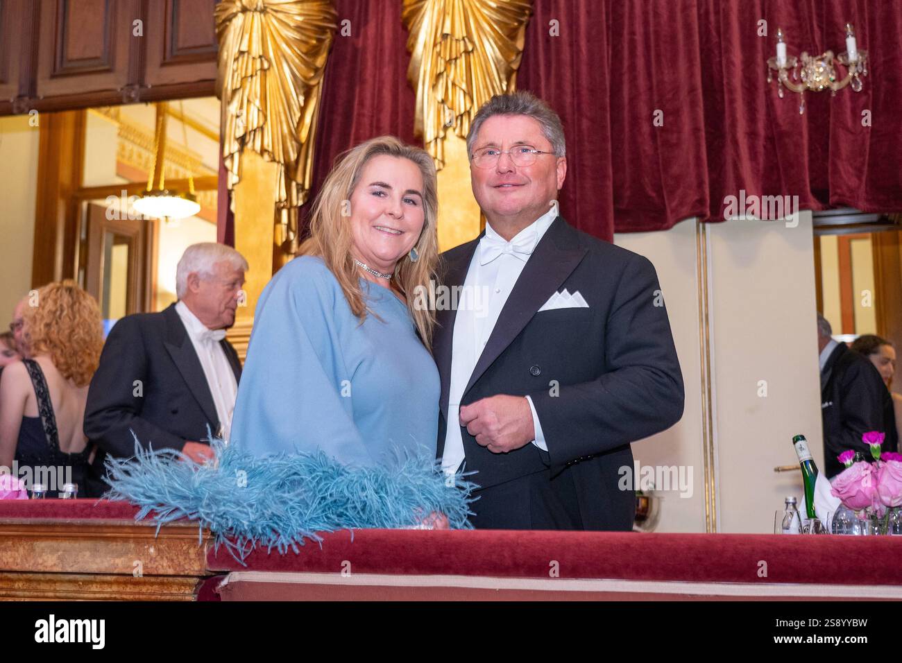 82nd Vienna Philharmonic Ball 2025 at Musikverein in Vienna, Austria ...