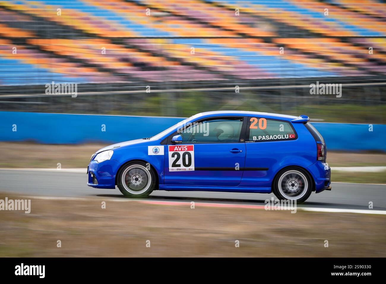 ISTANBUL, TURKIYE - SEPTEMBER 07, 2024: Race Car in Istanbul Park ...