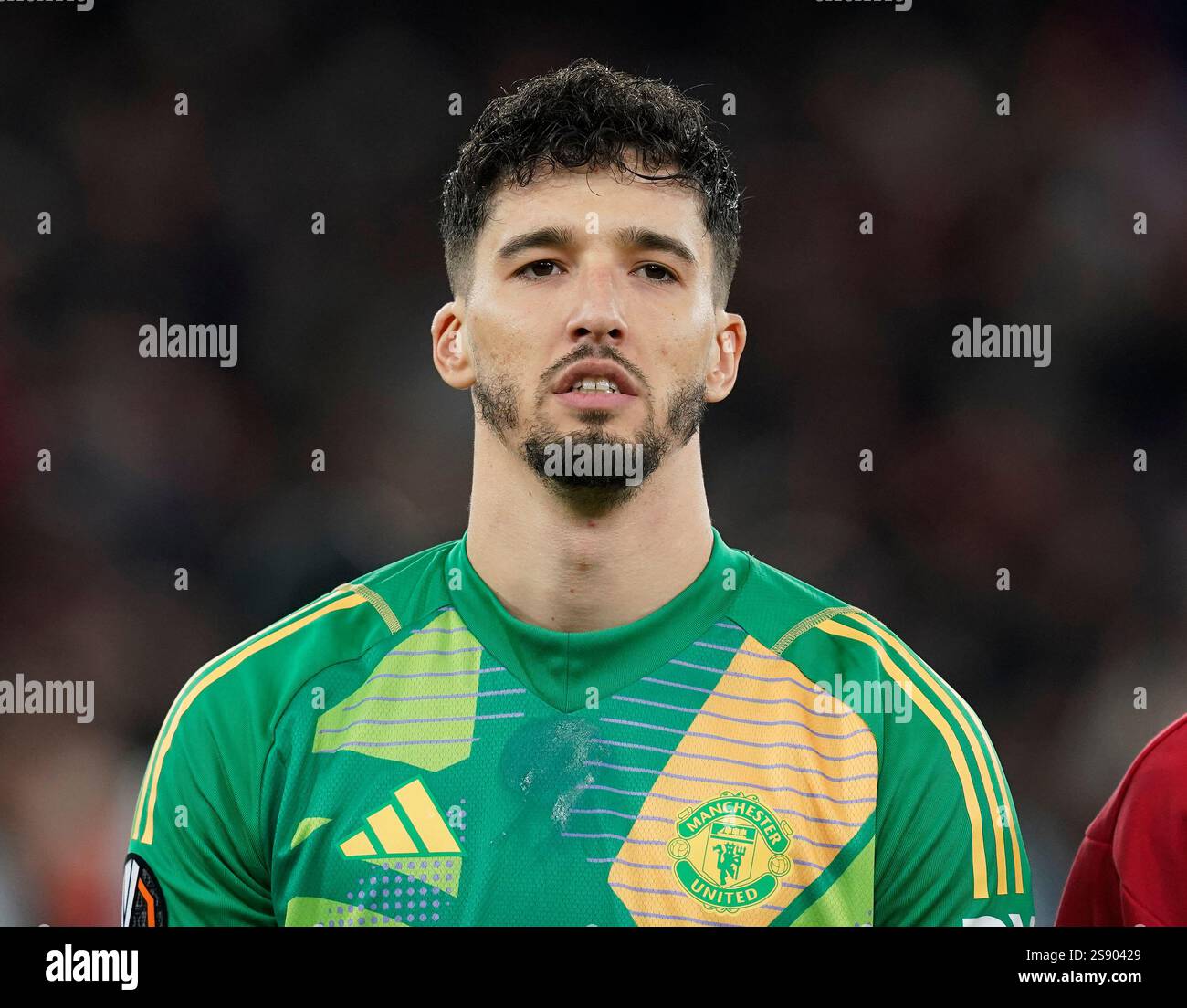 Manchester, England, 23rd January 2025. Altay Bayındır of Manchester ...