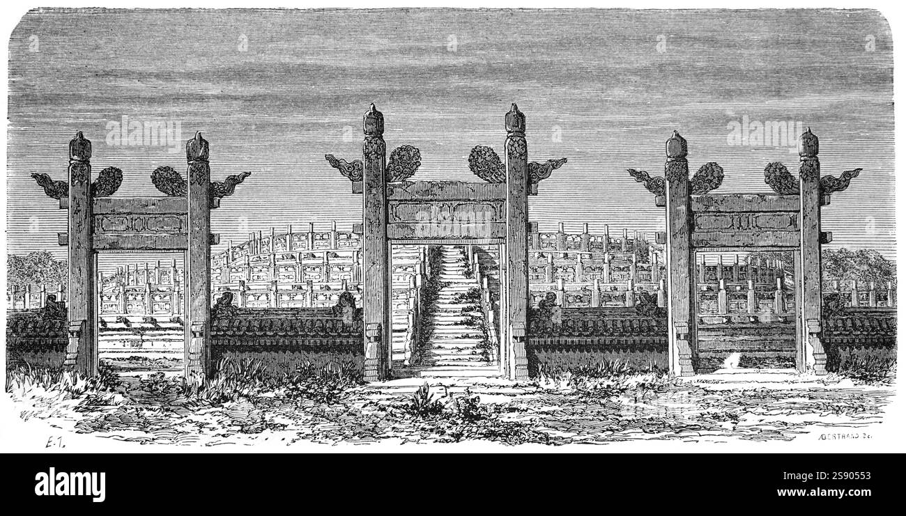 Gates of heaven engraving hi-res stock photography and images - Alamy