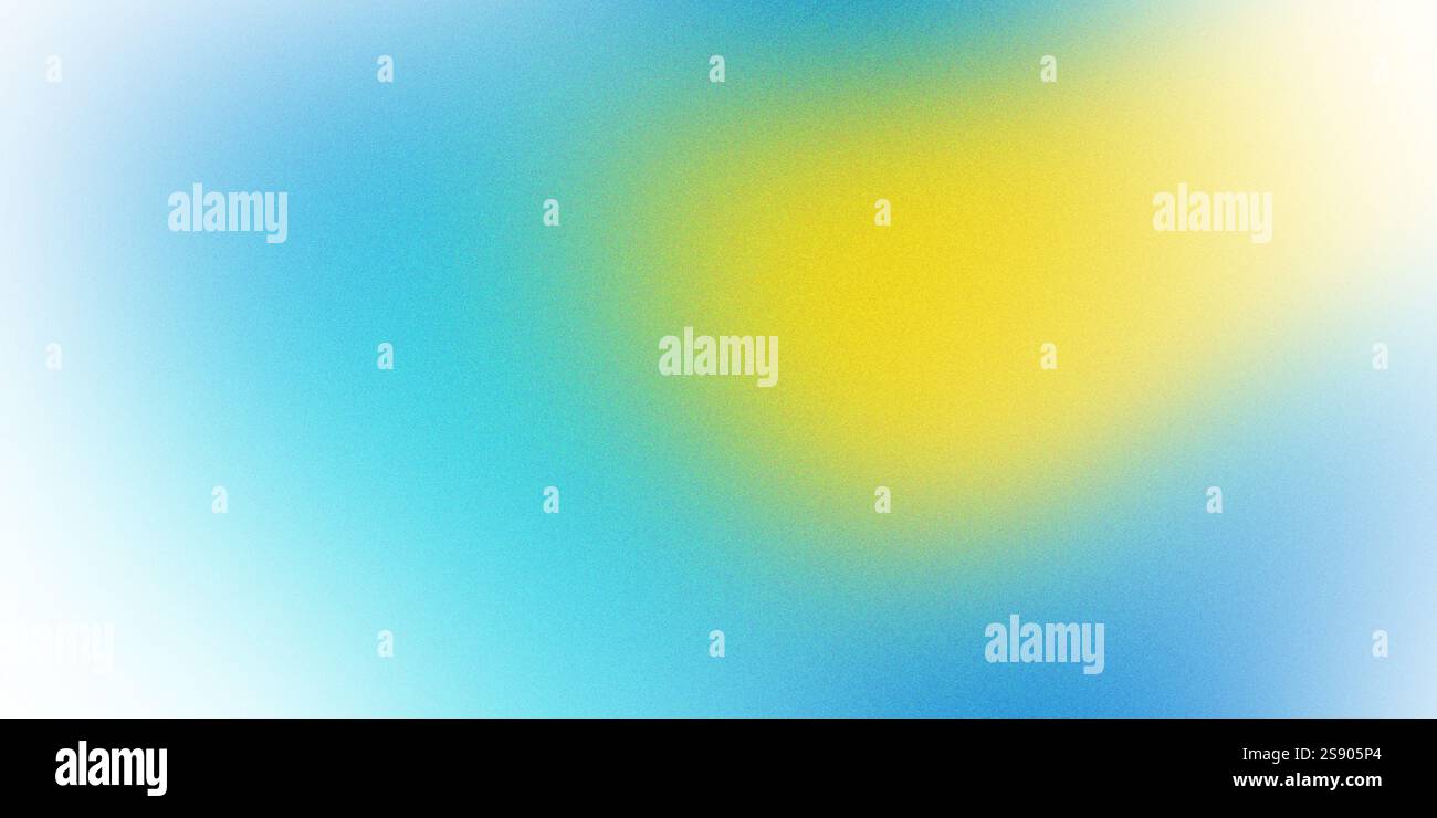 A vibrant gradient background with vibrant blue and yellow hues ...