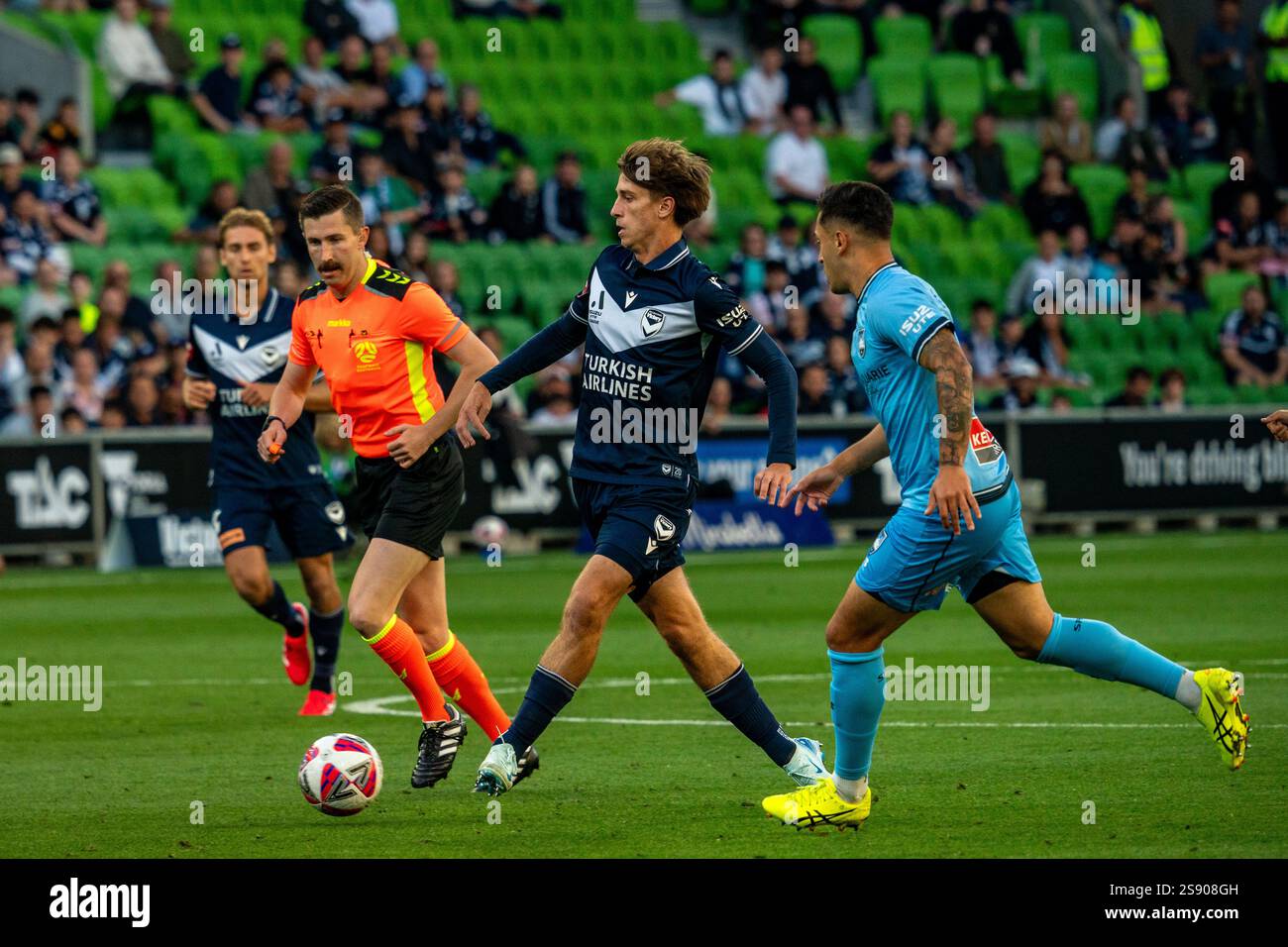 January 24, 2025, Melbourne, Victoria, Australia: Melbourne Victory FC ...