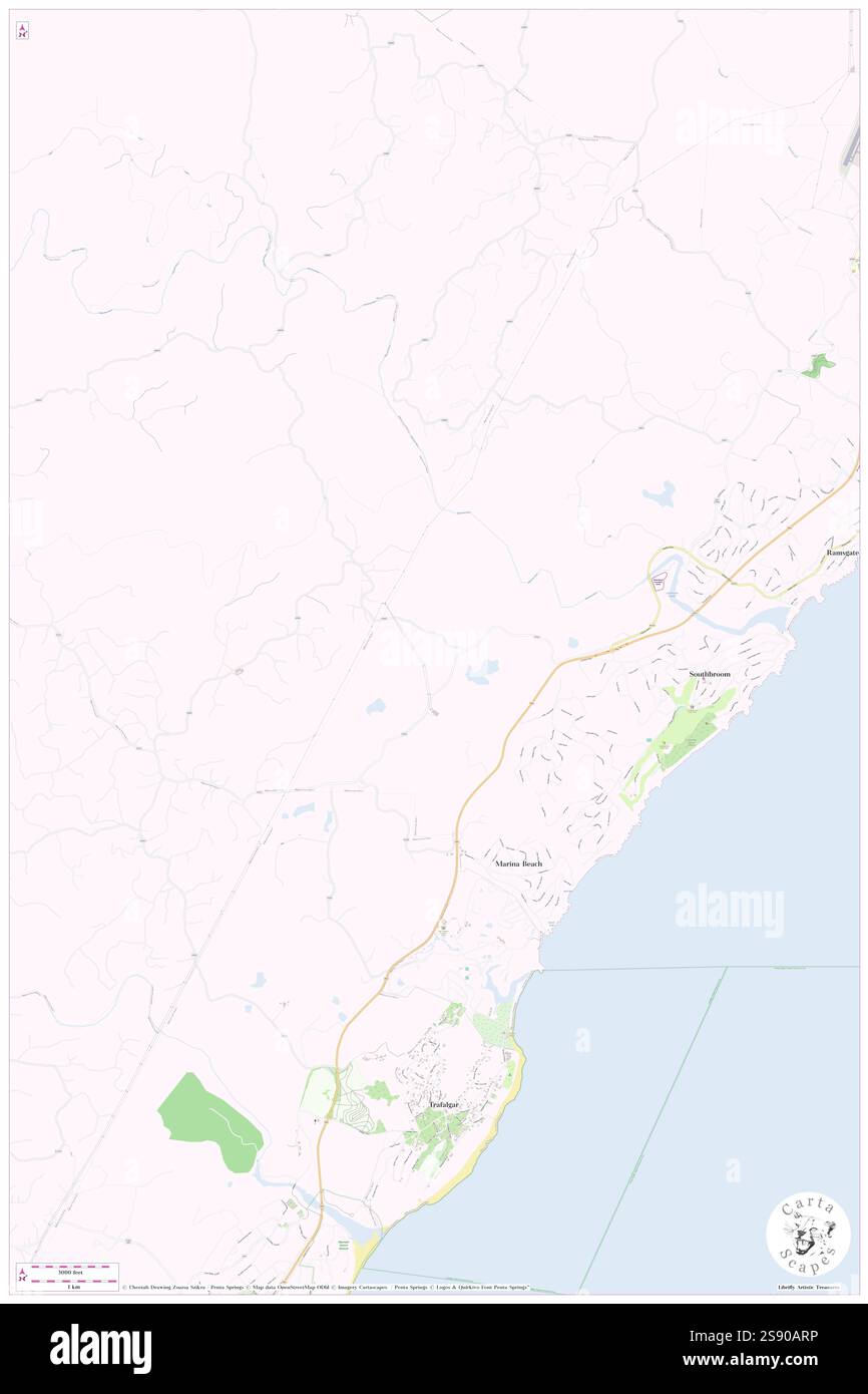 Bushyvales, Ugu District Municipality, ZA, South Africa, KwaZulu-Natal ...