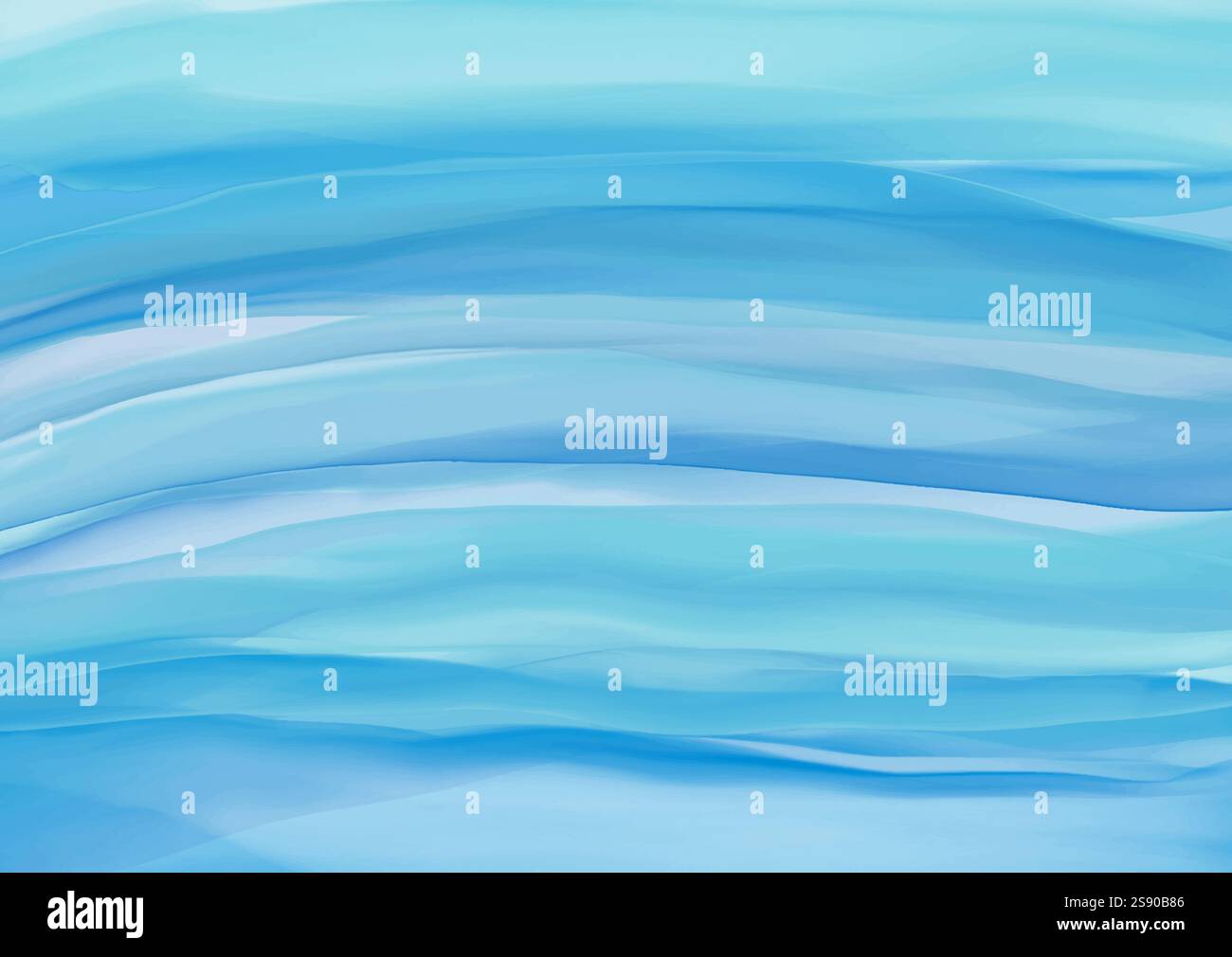 Ocean themed hand painted watercolour background design Stock Vector ...