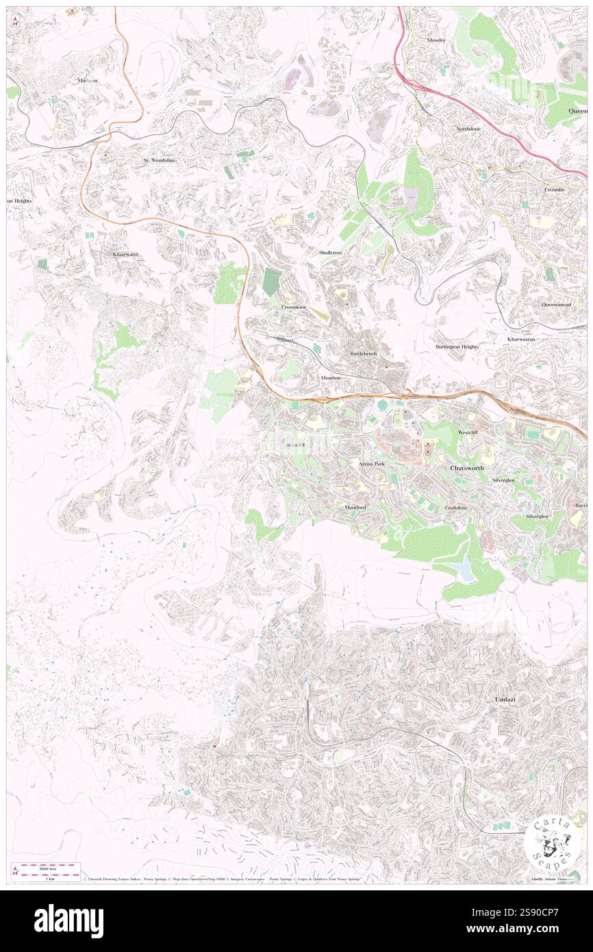 Risecliff, eThekwini Metropolitan Municipality, ZA, South Africa ...