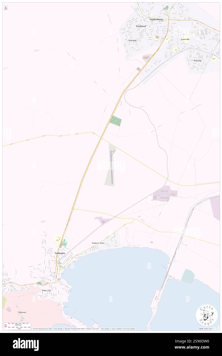 Saldanha /Vredenburg Airport, West Coast District Municipality, ZA ...
