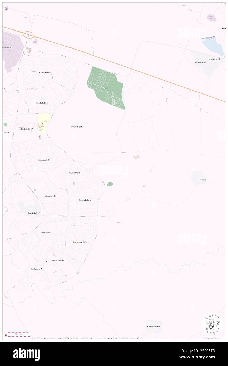 Enkelboom, Mangaung Metropolitan Municipality, ZA, South Africa, Orange ...