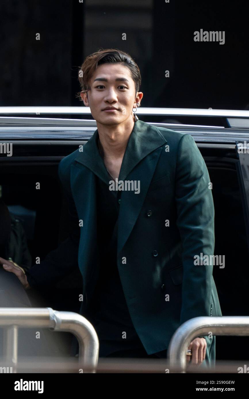 japanese singer Iwamoto Hikaru at Milan Fashion Week for the Dolce ...