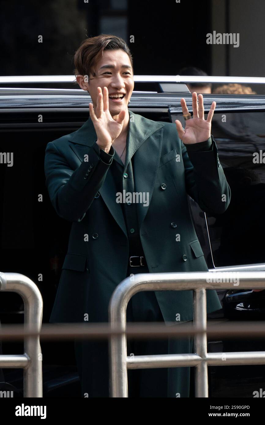 japanese singer Iwamoto Hikaru at Milan Fashion Week for the Dolce ...