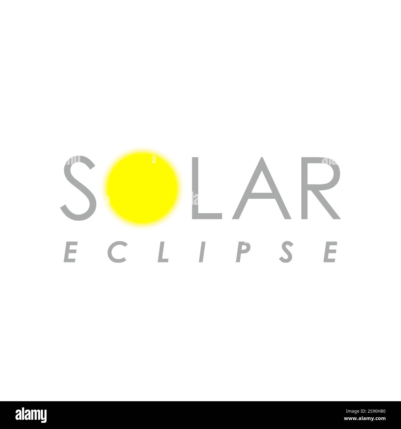 Solar eclipse light circle Cut Out Stock Images & Pictures - Alamy