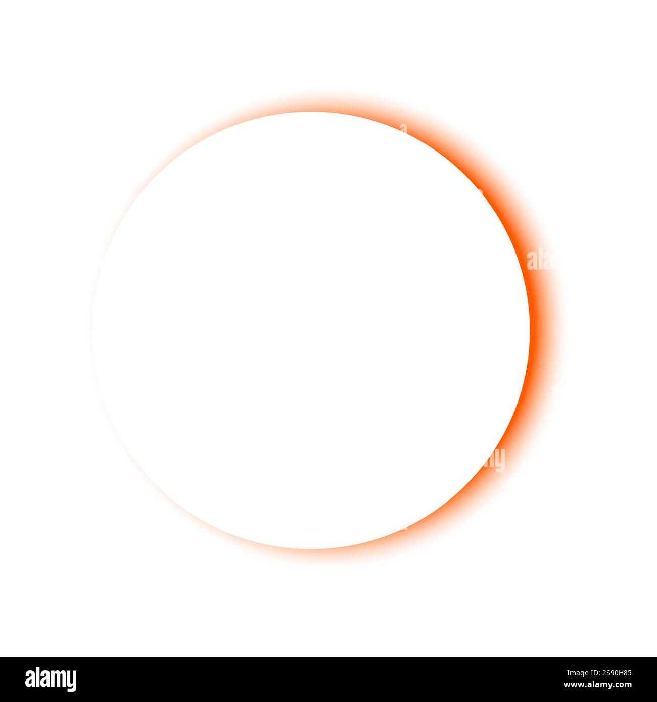 light of a solar eclipse design vector illustration on white background ...