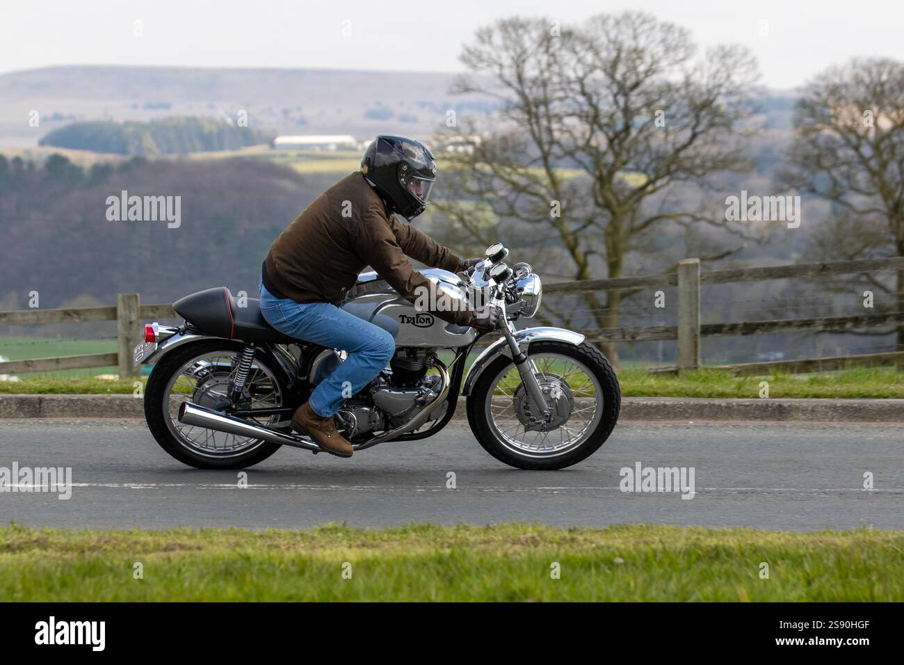 1958 50s fifties Restored TRITON DOMINATOR 650cc Petrol classic vintage ...