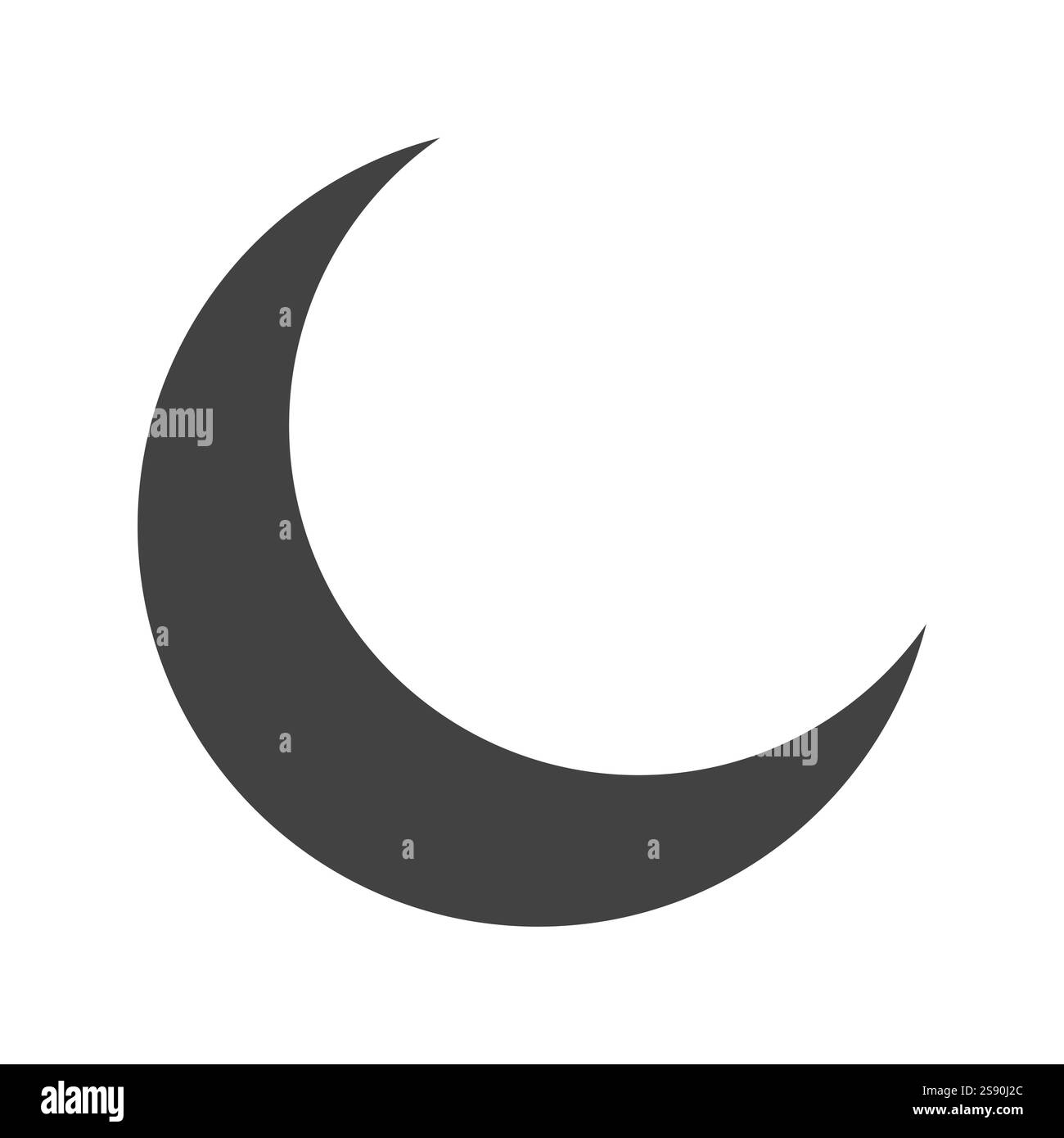 Logo crescent Black and White Stock Photos & Images - Alamy