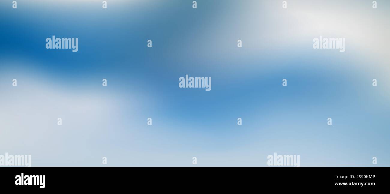 soft and dreamy blue gradient sky background. calm and serene ...