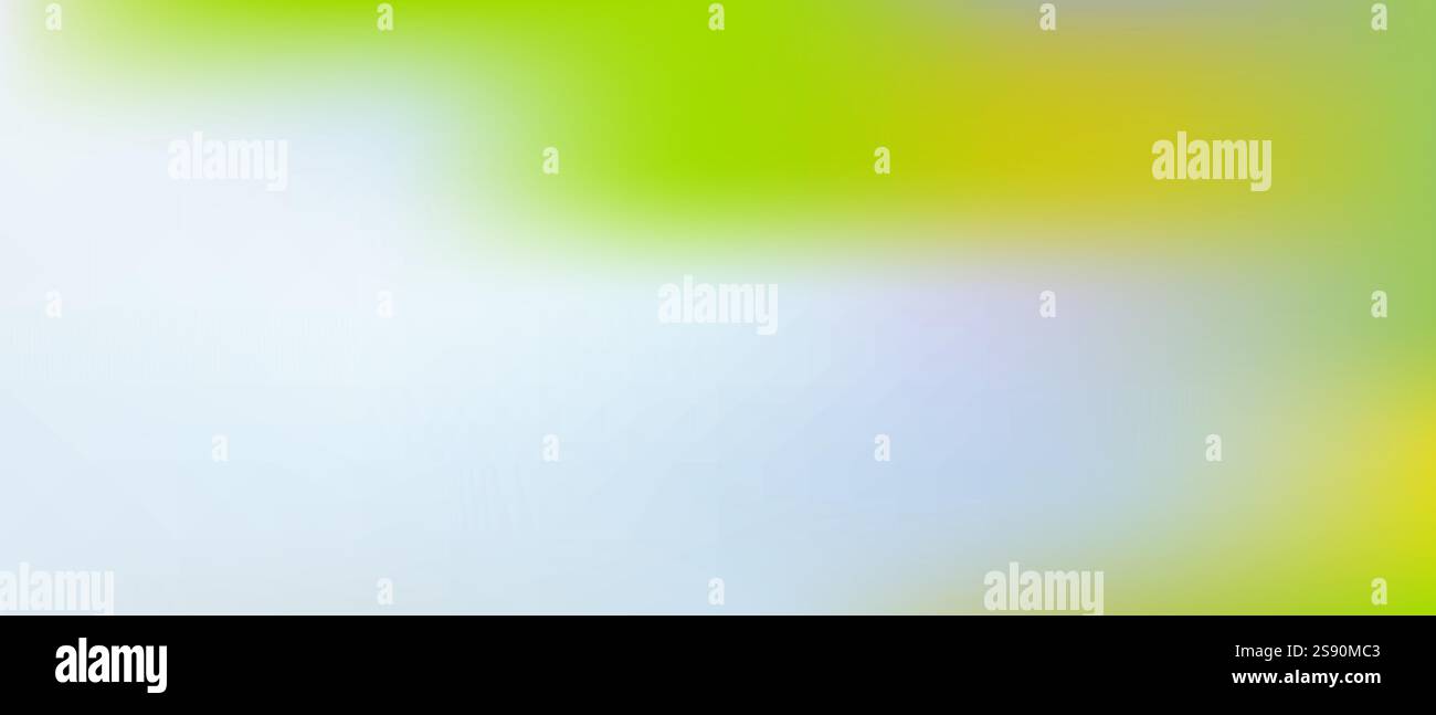 appealing abstract gradient vector background blend of soft pastel blue and vibrant lime green ...