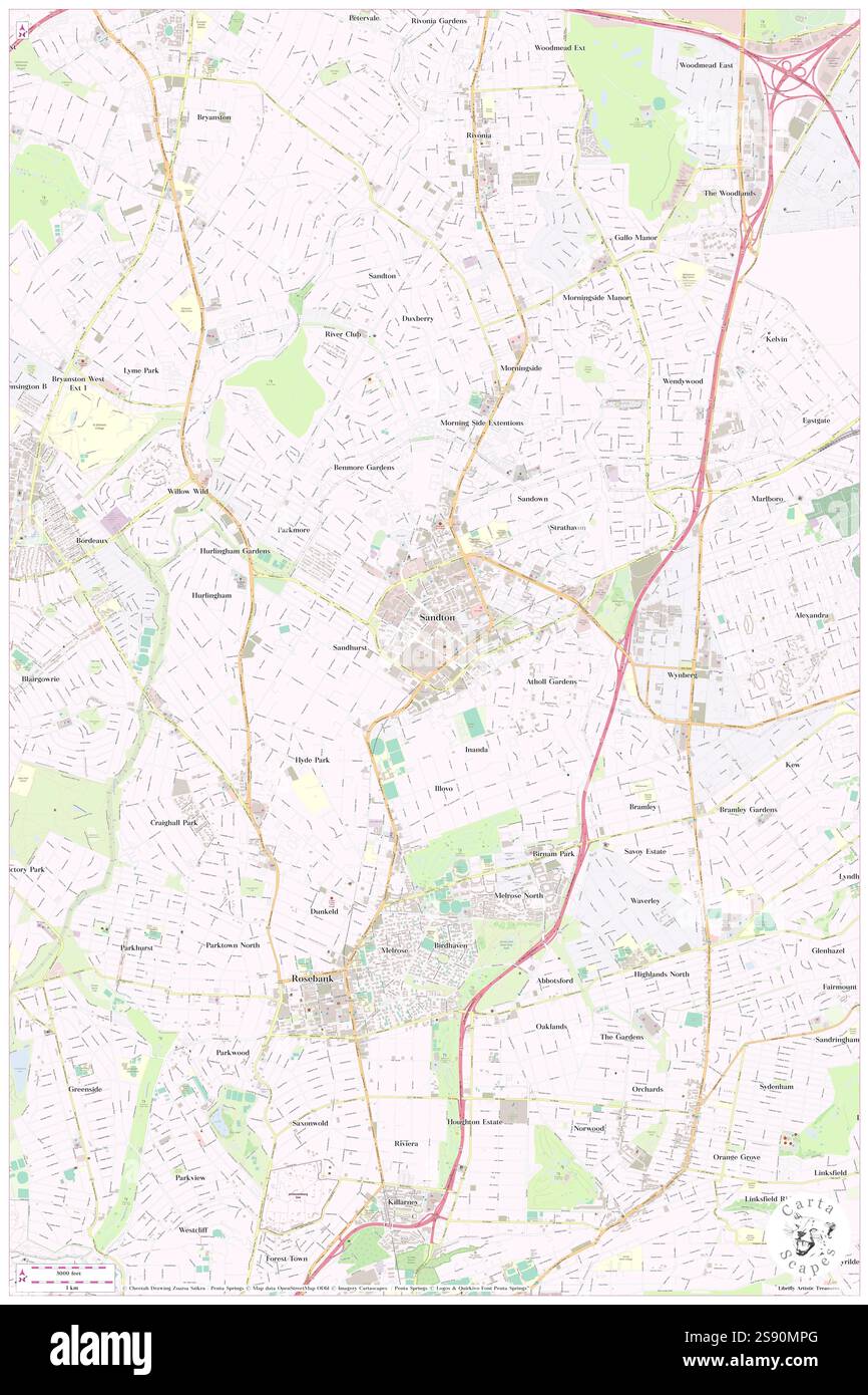 Sandton south africa Cut Out Stock Images & Pictures - Alamy