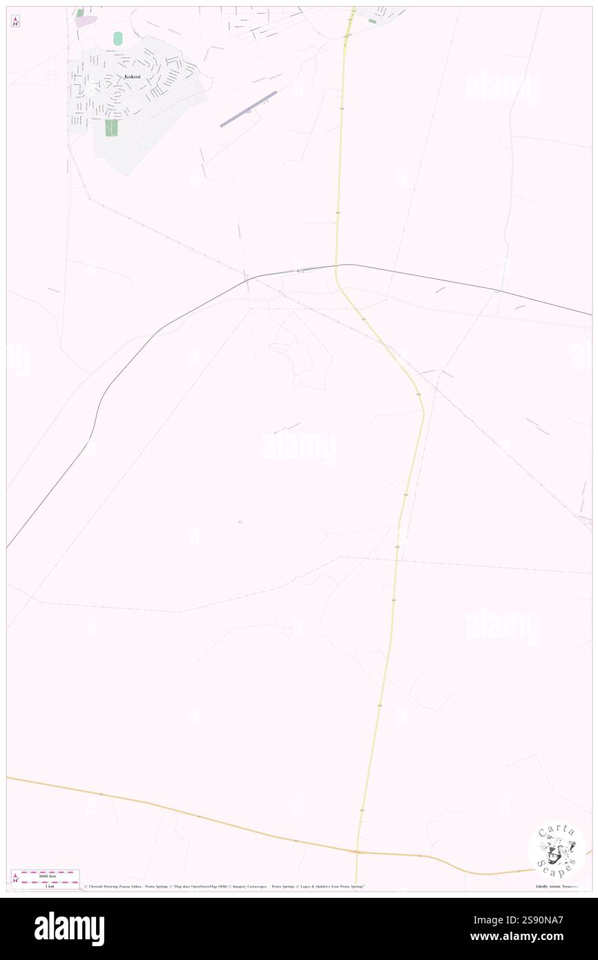 Losberg, , ZA, South Africa, North-West, S 26 33' 50'', N 27 29' 51 ...