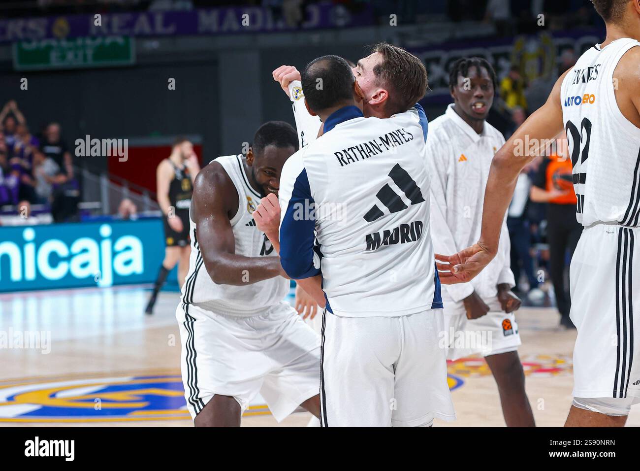 23th January 2025; Movistar Arena; Madrid, Spain; Turkish Airlines ...