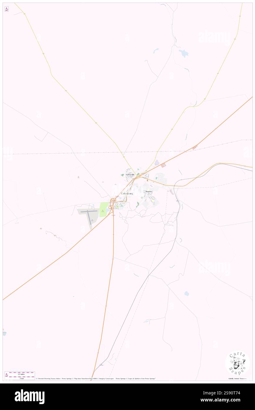 Colesberg, Pixley ka Seme District Municipality, ZA, South Africa ...