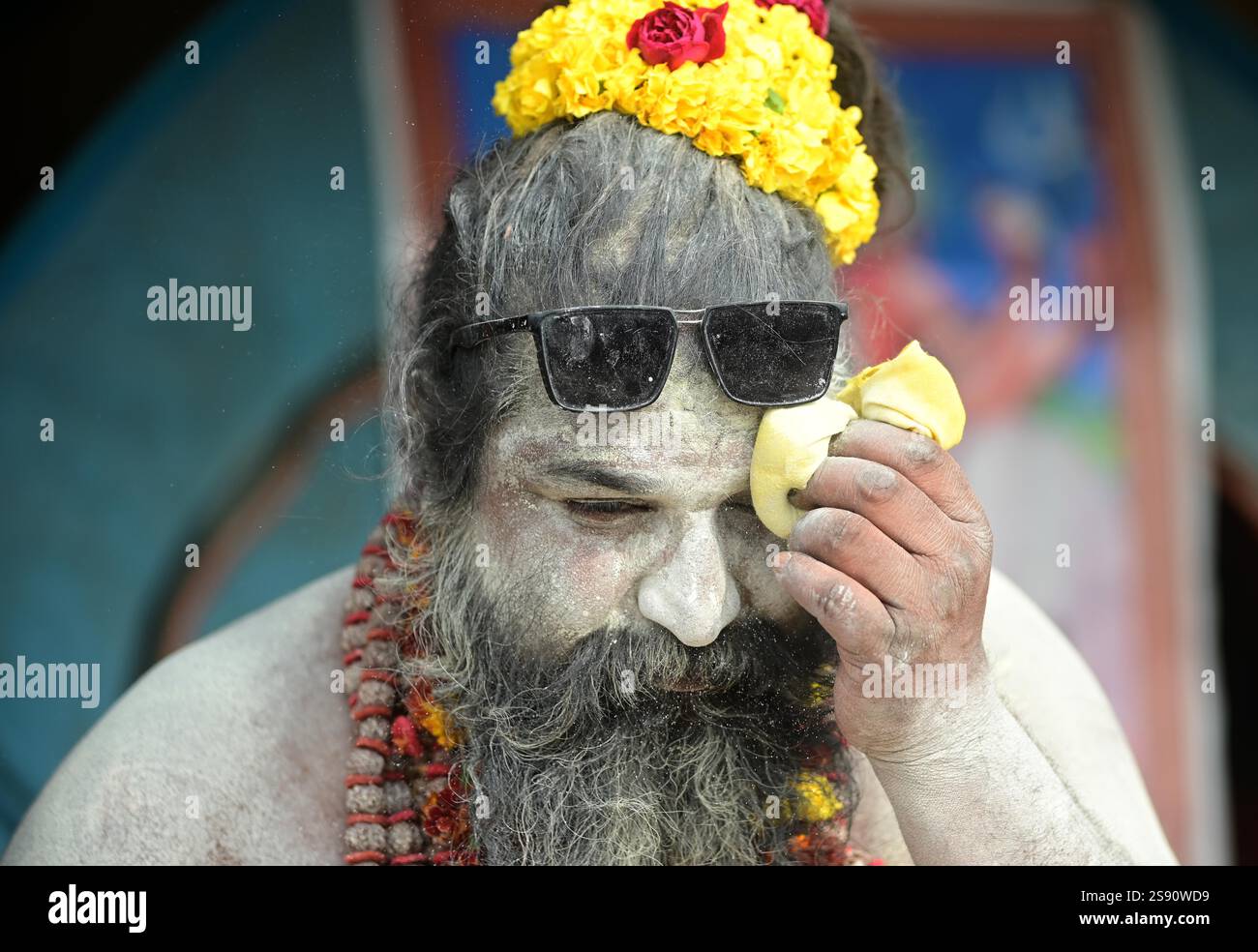 January 23, 2025, Prayagraj, Uttar Pradesh, India: Prayagraj: A Naga ...