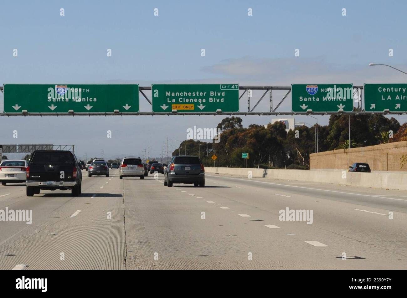 RECORD DATE NOT STATED. Unterwegs auf der Interstate 405 North nach ...