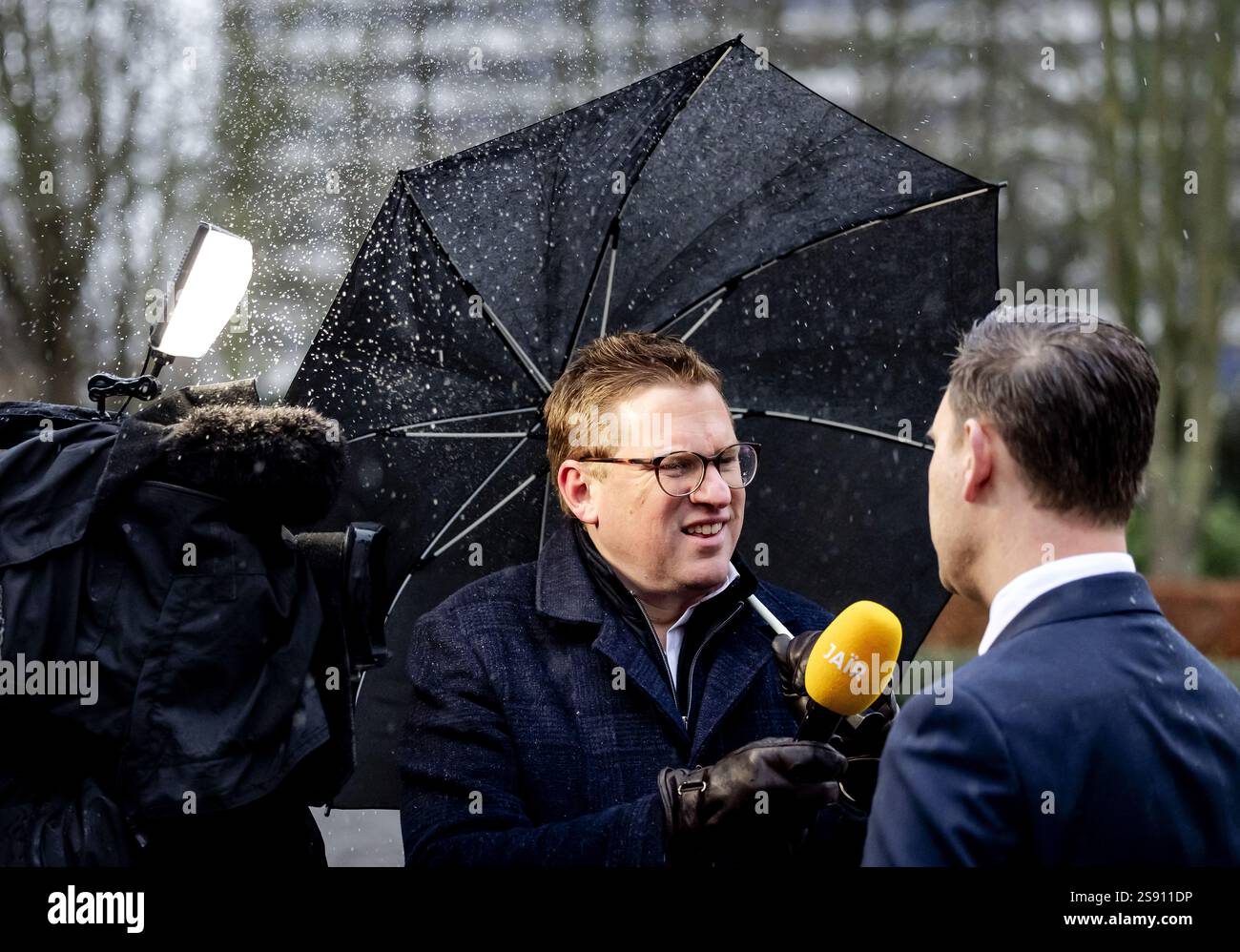 THE HAGUE - Jair Ferwerda, television presenter and programmer at the ...