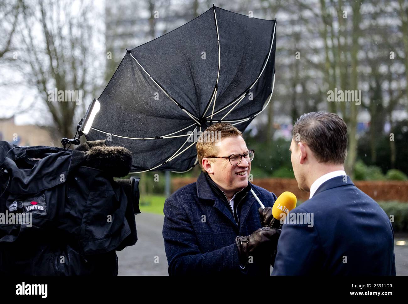 THE HAGUE - Jair Ferwerda, television presenter and programmer at the ...