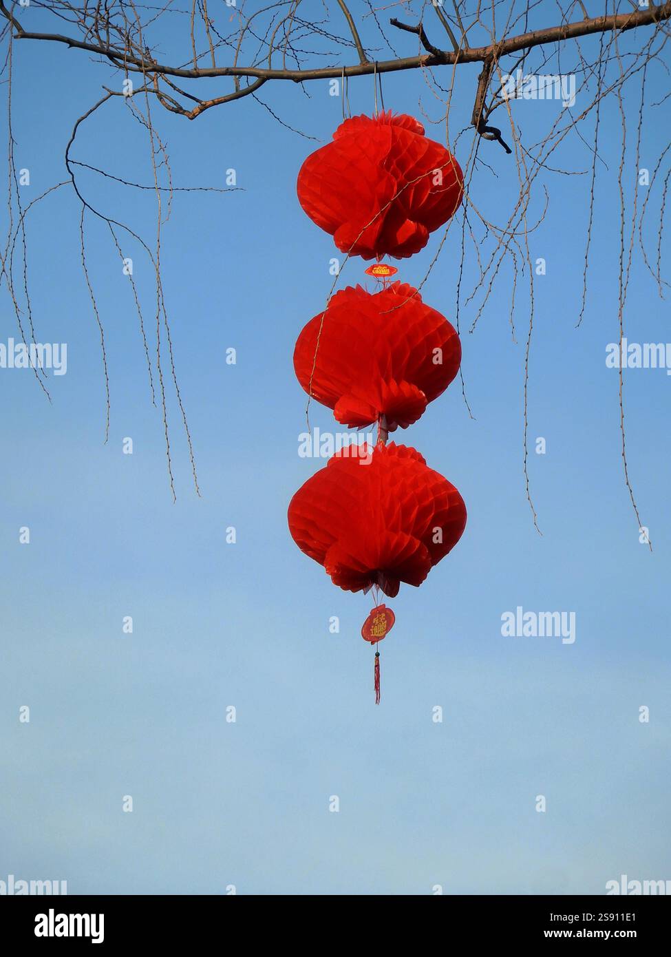 Longtan Temple Fair gets ready in Beijing, China, 21 January, 2025 ...